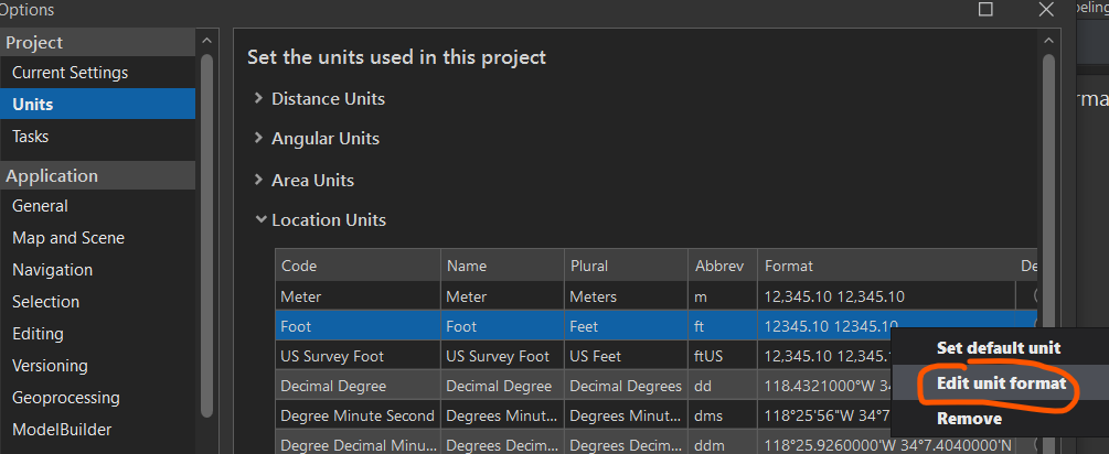 Measure Tool Coordinates option - Esri Community