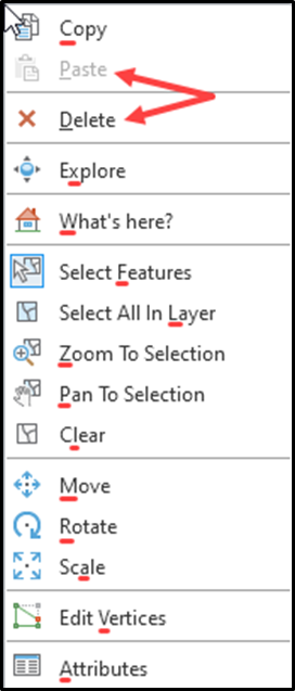 Implement right-click menu single-key accelerators... - Esri Community