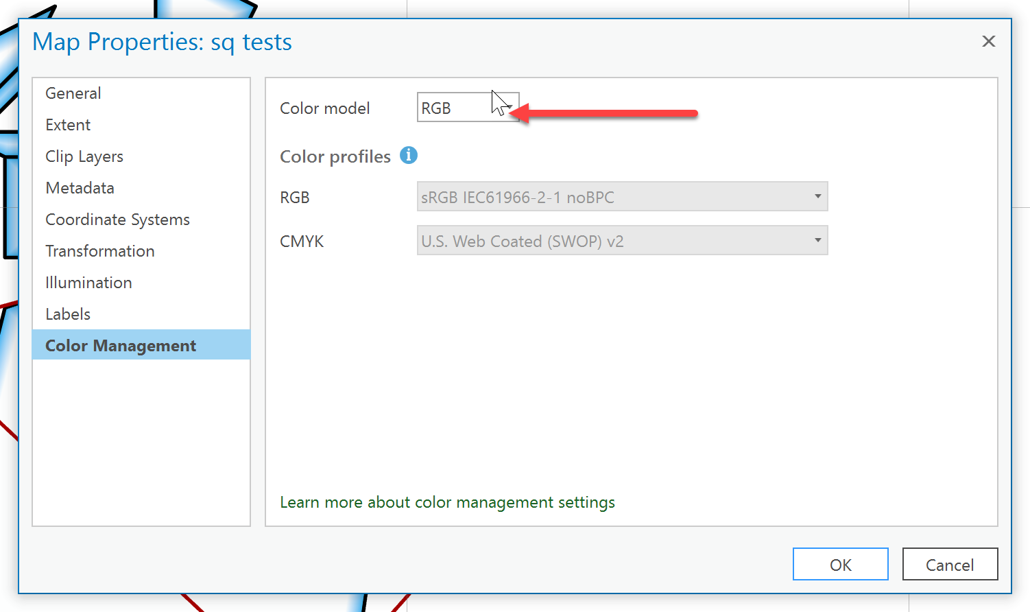 Solved: CMYK raster in ArcGIS Pro defaults to RGB - Esri Community