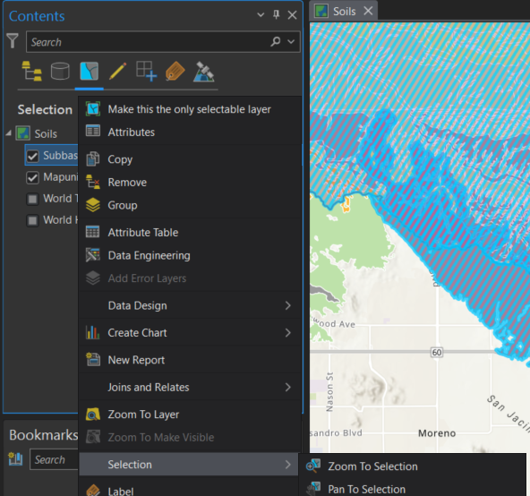 Filter selected elements in Layout Contents pane - Esri Community