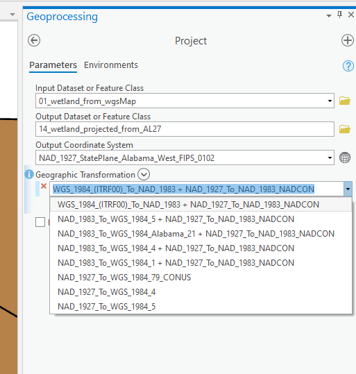 Solved: Output Coordinate System Shift Issue - Is the Proj... - Esri ...