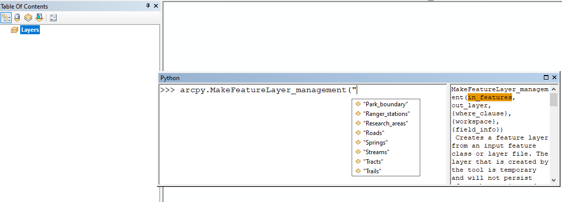 layer list updates with changes in TOC using arcpy - Esri Community