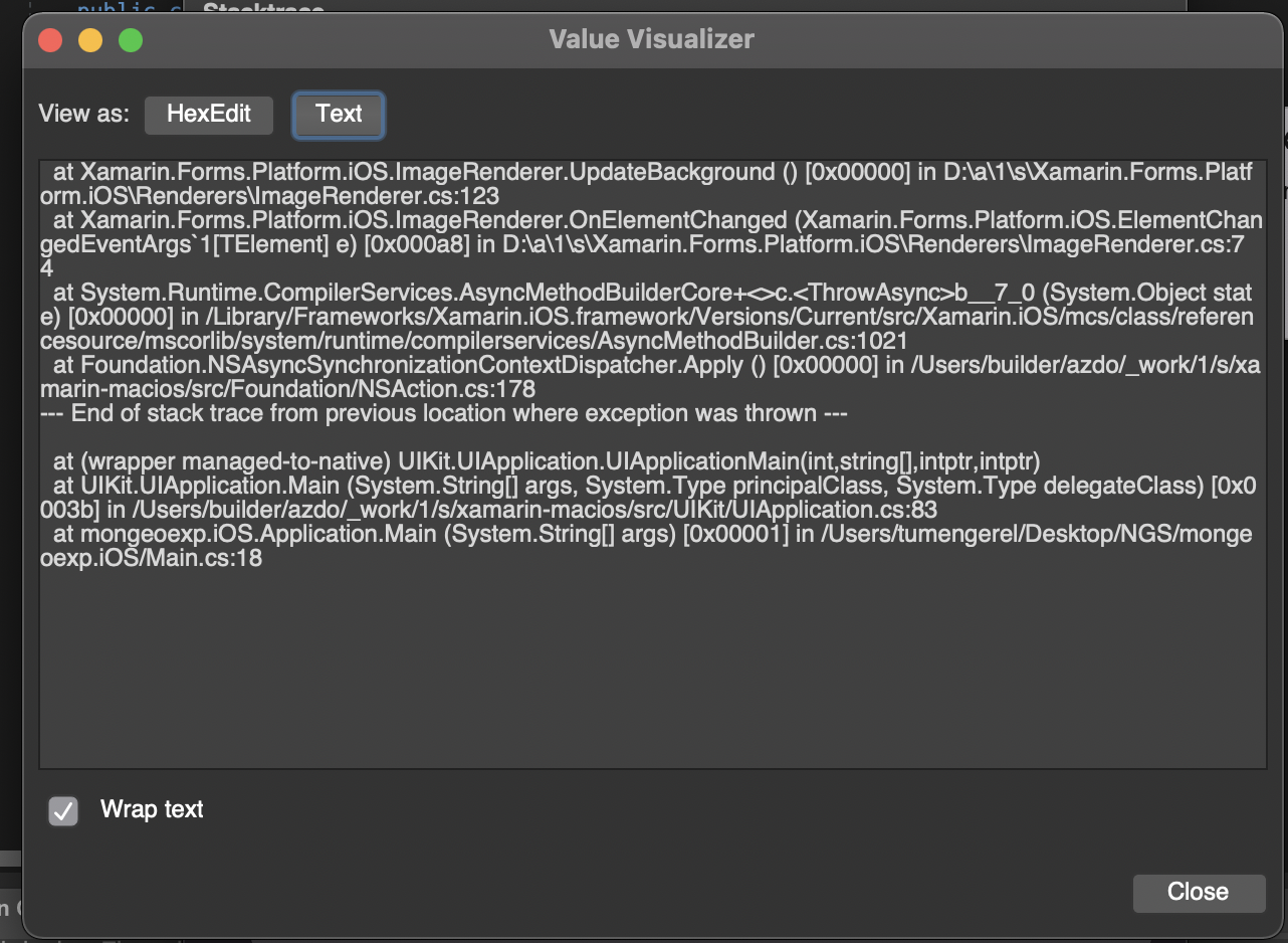 xamarin forms toolkit search error - Esri Community