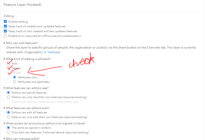 Arcgis Online Error Edits Could Not Be Saved Esri Community