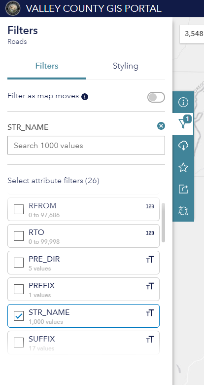 Show all available filter values when filtering fo... - Esri Community