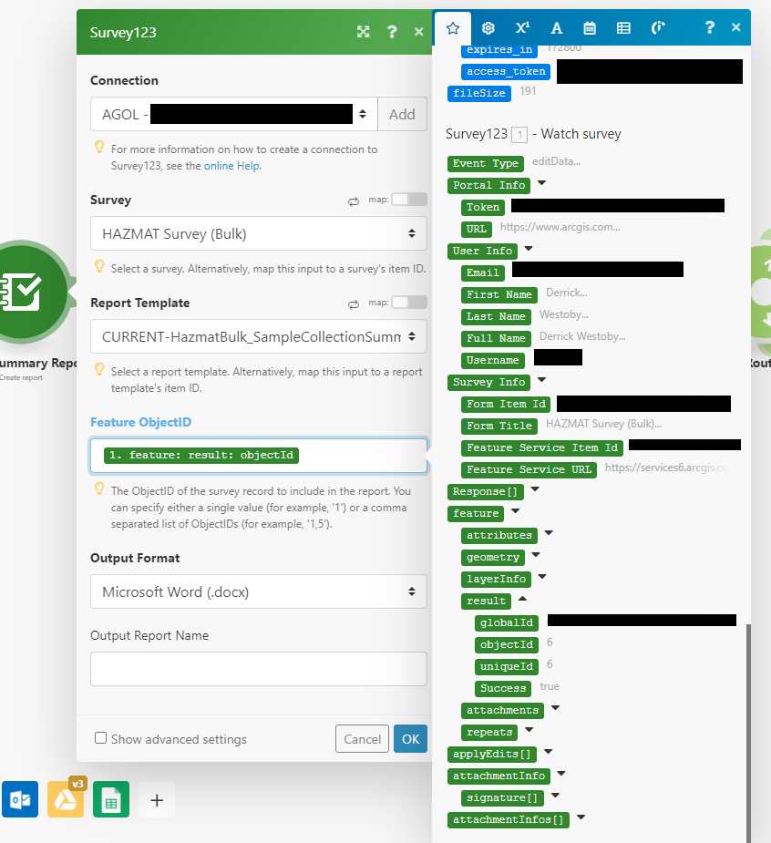 Bundle Validation Error Survey123 and Integromat - Esri Community