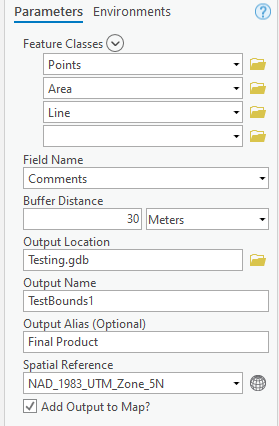 Solved: Buffer around features of varying geometry - Esri Community