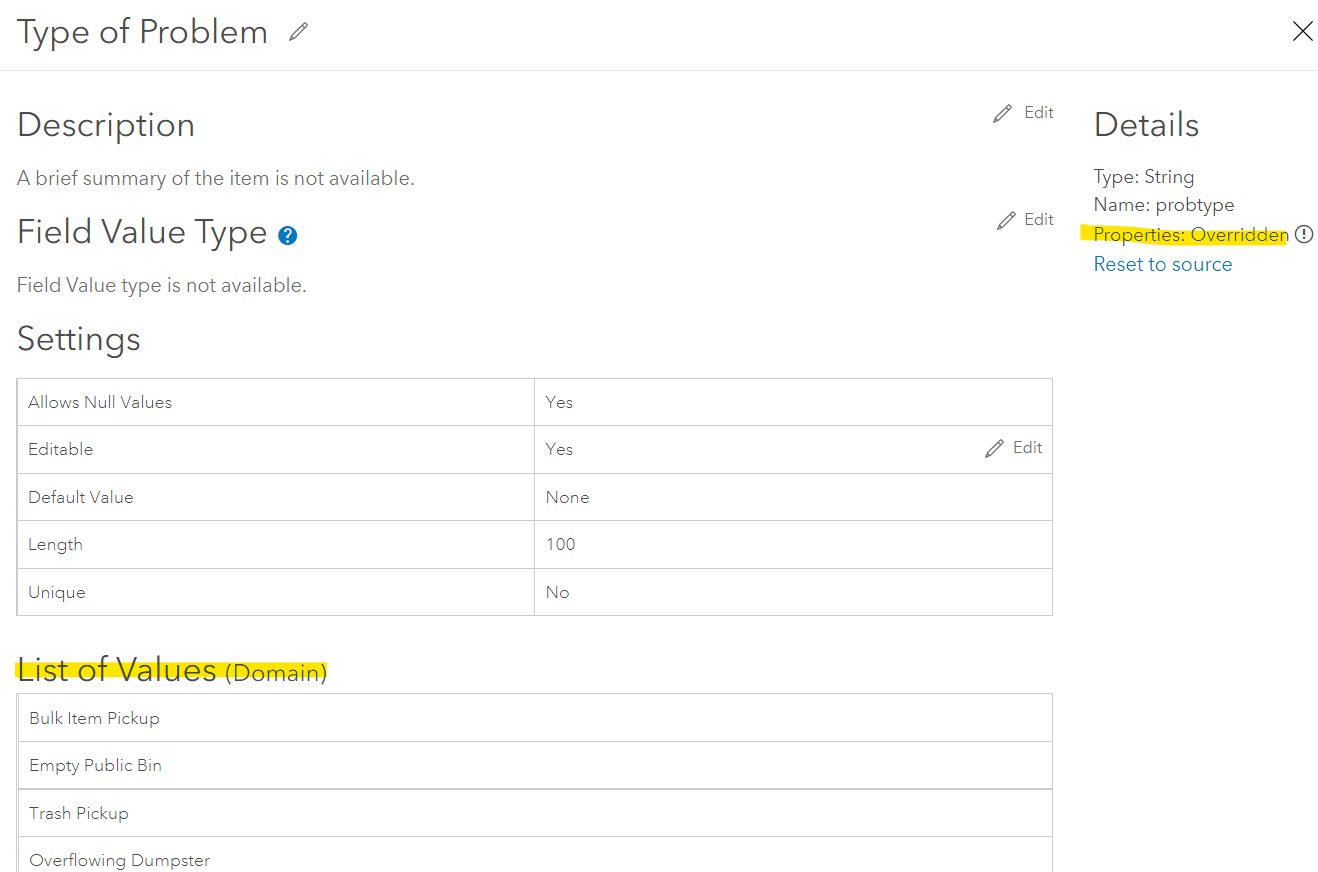 Solved: Can't edit Hosted Feature Layer View Domains in Ar... - Esri ...