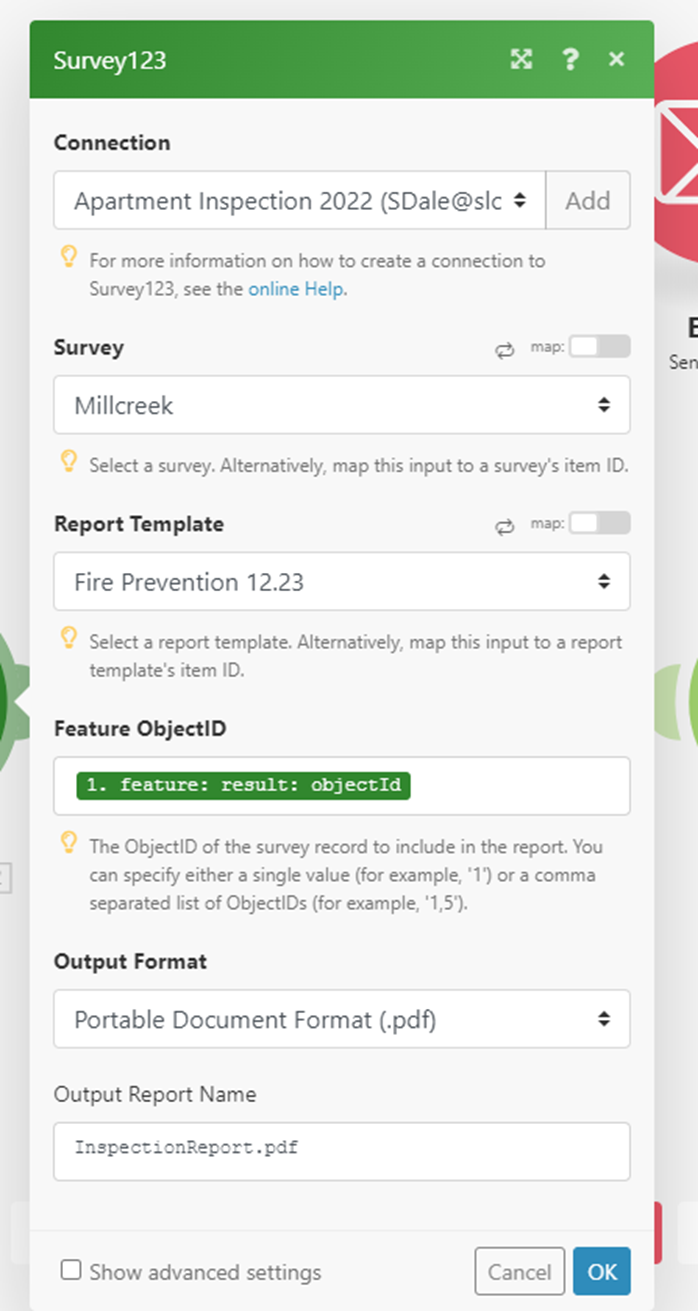 Bundle Validation Error Survey123 and Integromat - Esri Community