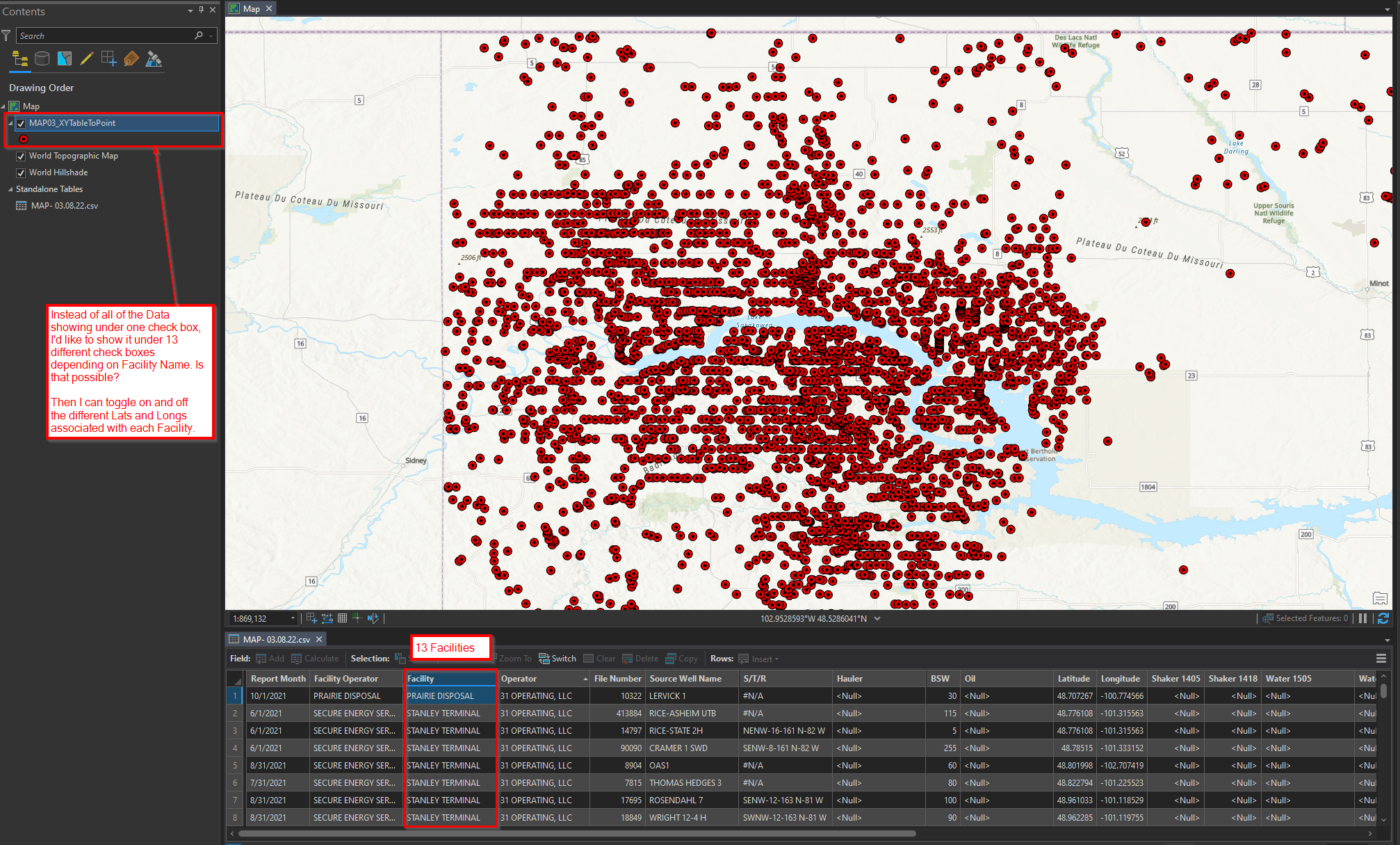 Solved: Display XY data from CVS file organized by Attribu... - Esri ...