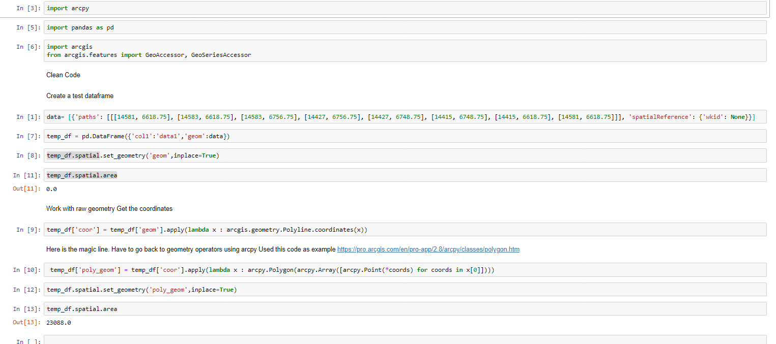 arcgis.geometry Polygon not converting polyline to... - Esri Community