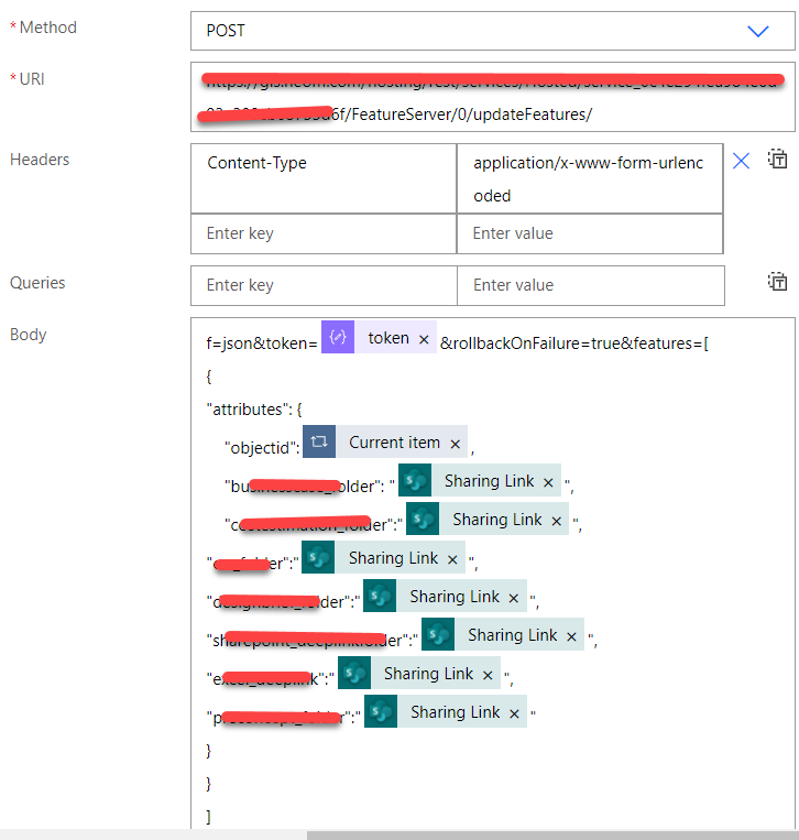 Get attributes from feature service using Power Au... - Esri Community