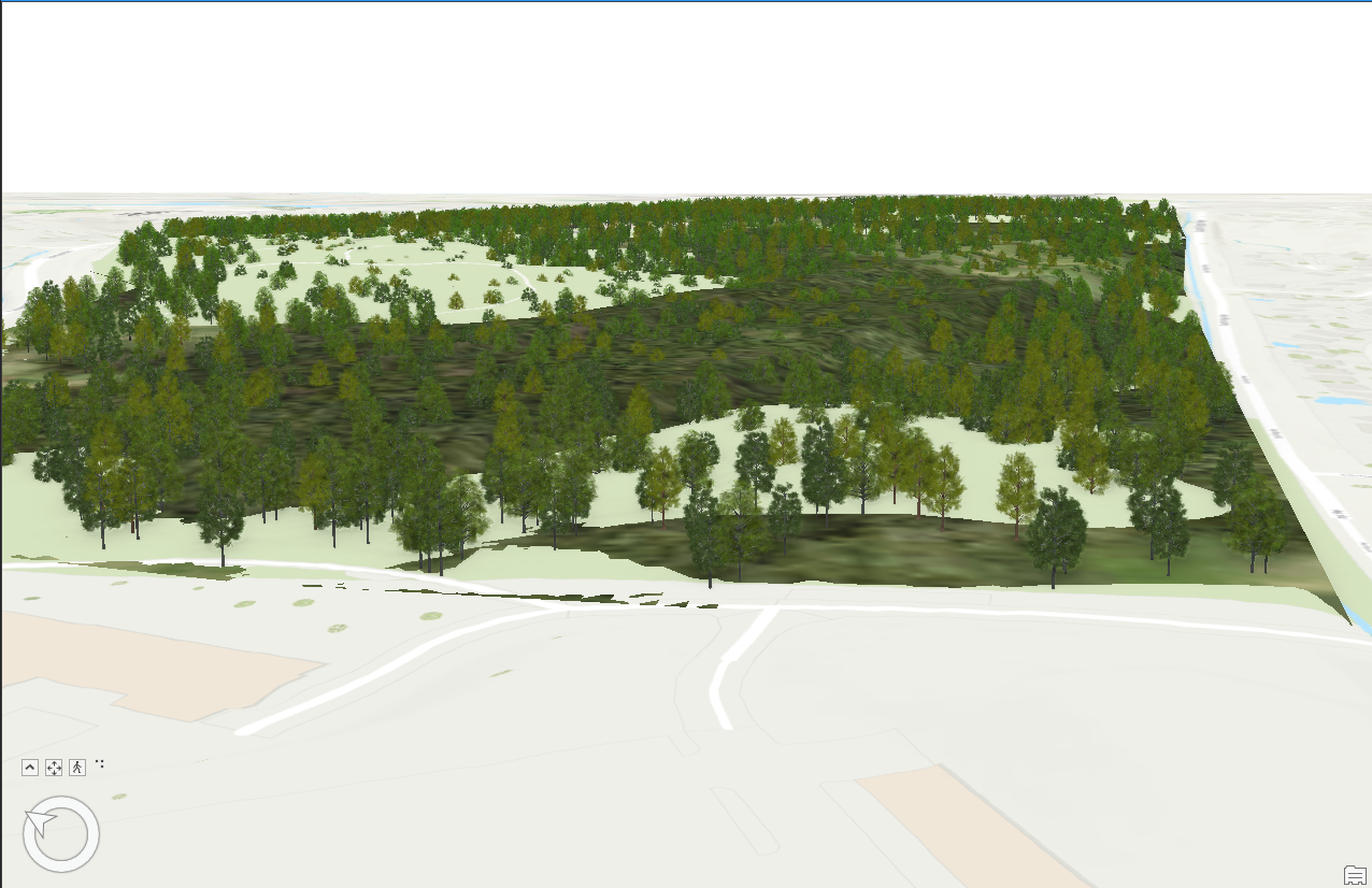 Terrain Protruding Through Polygons - Esri Community