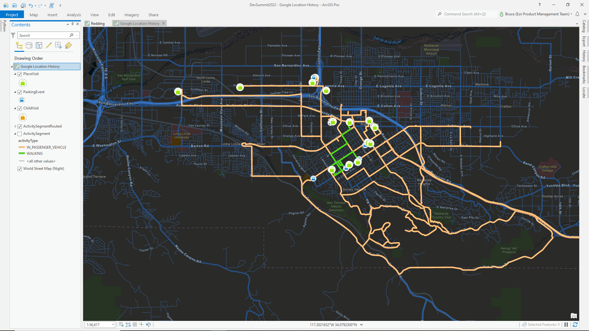 Get Your Google Location History On The Map - Esri Community