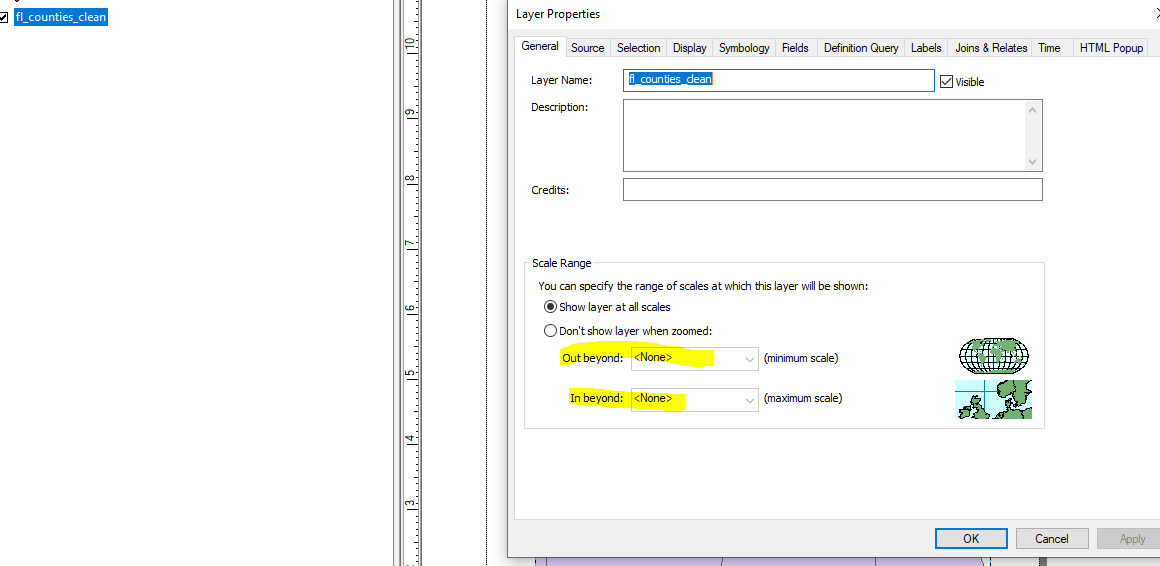 My map layer disappears in Layout View - Esri Community