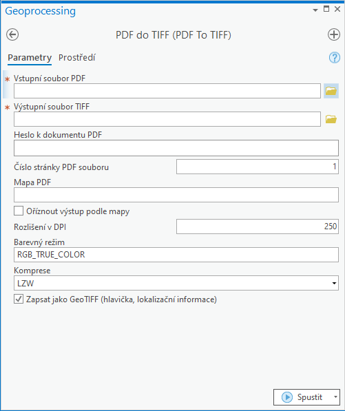 Převedení PDF na TIFF pro další využití v ArcGIS P... - Esri Community