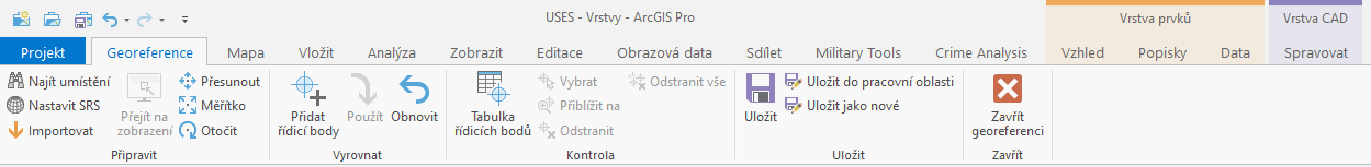 Jak georeferencovat rastrová data a soubory CAD v ... - Esri Community