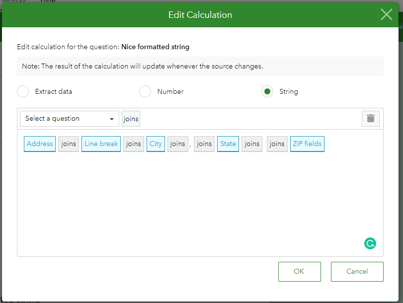 Solved: Survey123 web app field calculation - Page 2 - Esri Community