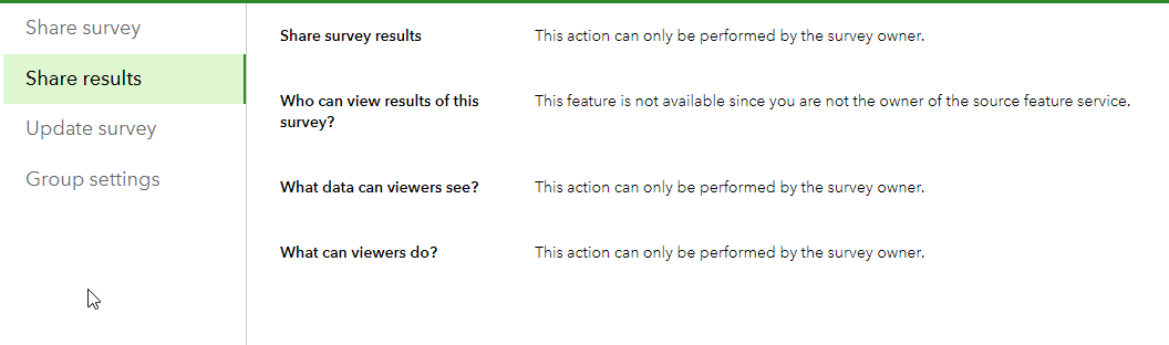 Survey123 Share Results - Esri Community