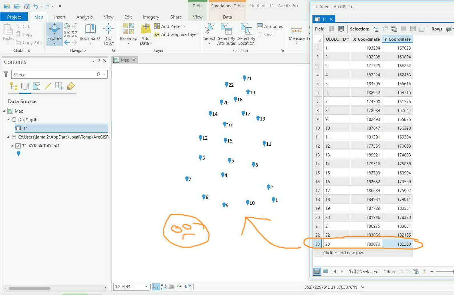 ArcGIS Pro 2.9.0: How to have dynamic “display XY ... - Esri Community