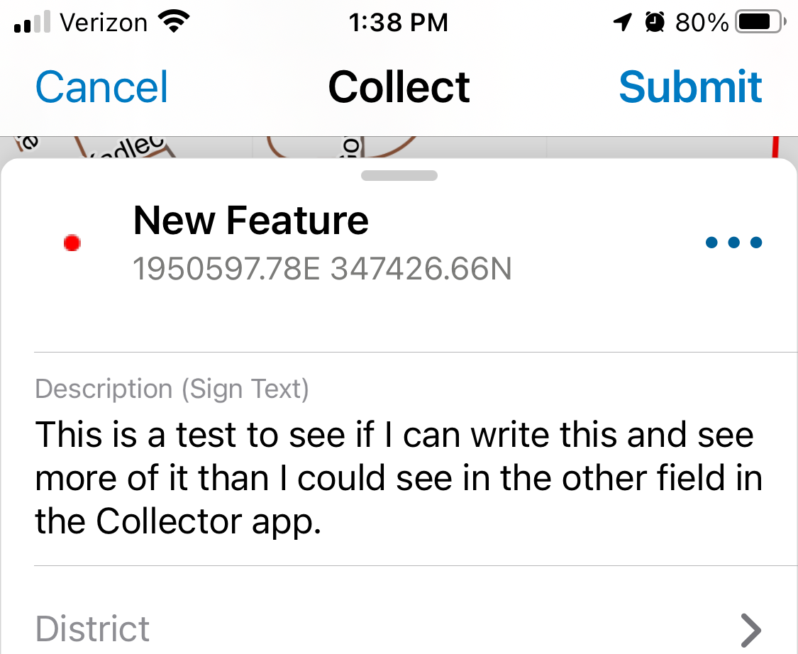 Solved: Field Maps/Collector App Input Data into Field can... - Esri ...