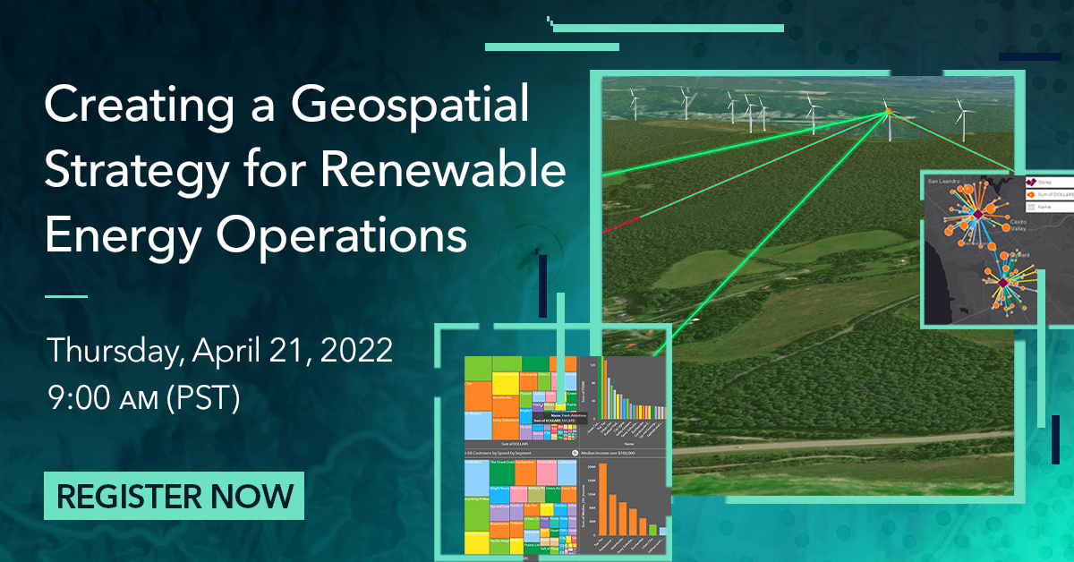 Upcoming Webinar: Creating a Geospatial Strategy f... - Esri Community
