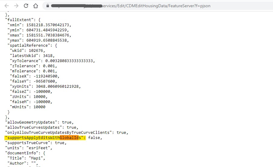 Solved: Error supports apply edits with global ids - Esri Community
