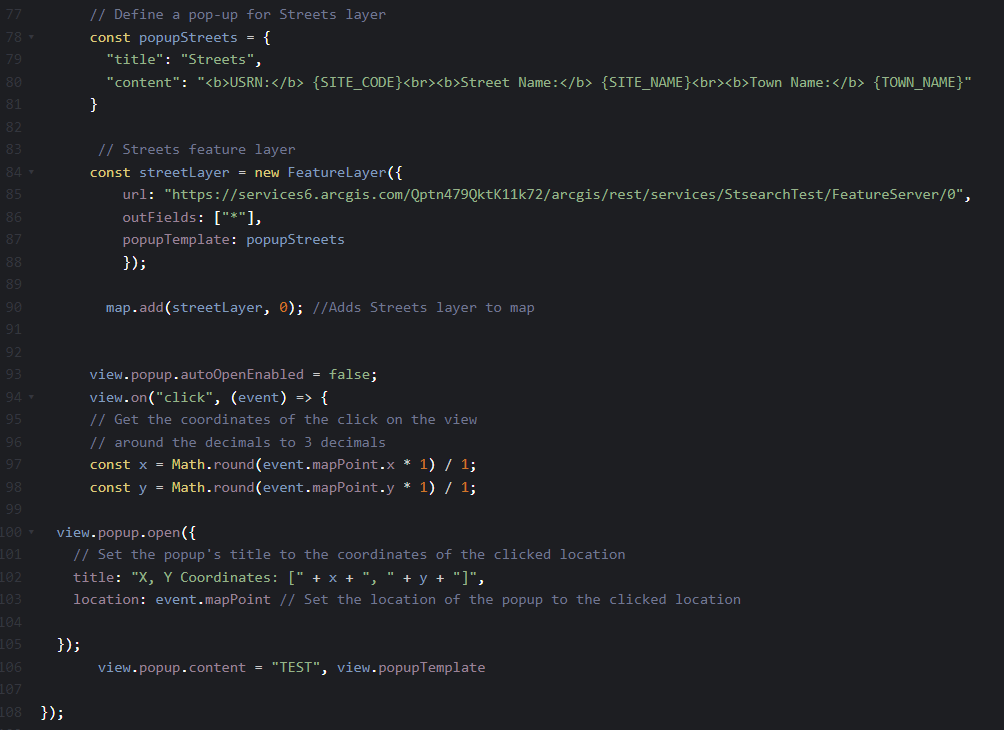 Solved: Popup contents - Esri Community