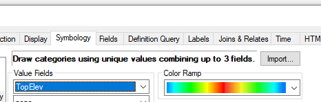 Continous color pie chart legend - Esri Community