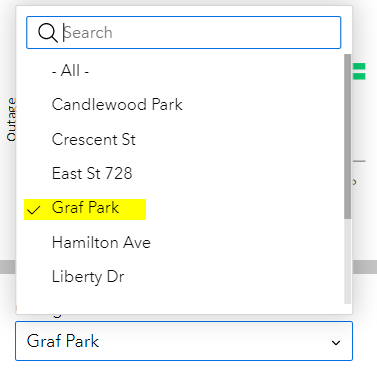 Filter Widget - multiple selection and data filter... - Esri Community