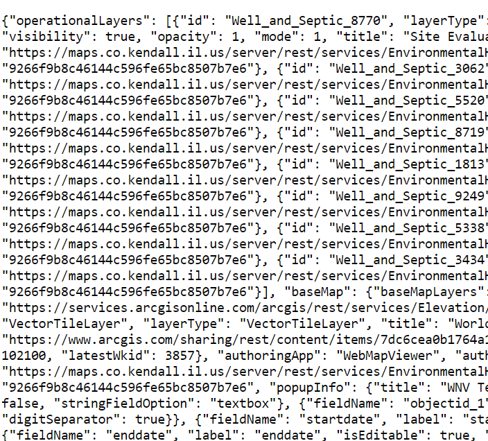 Solved: Save list of WebMaps as json file using ArcGIS API... - Esri ...