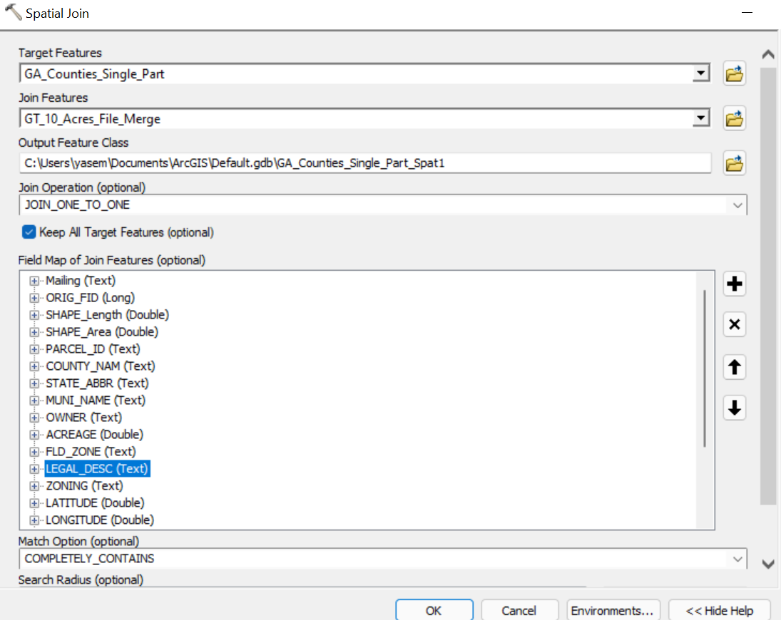 Spatial Join Result have JOIN_COUNT= 0 - Esri Community