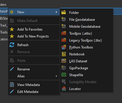 Create new toolbox from Select Default Toolbox dia... - Esri Community