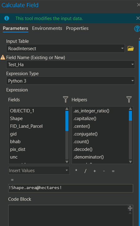Define data type when using calculate field - Esri Community