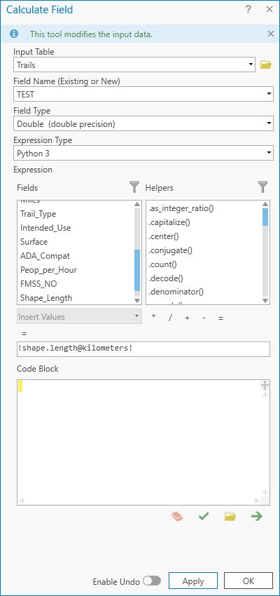 Define data type when using calculate field - Esri Community