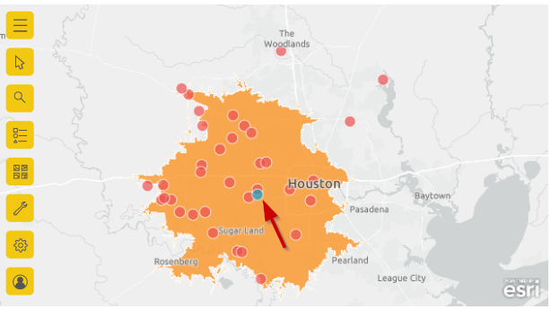 ARCGIS drive time layers not overlapping - Esri Community