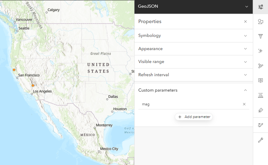 Questions about Geo JSON Hosted Features - Esri Community