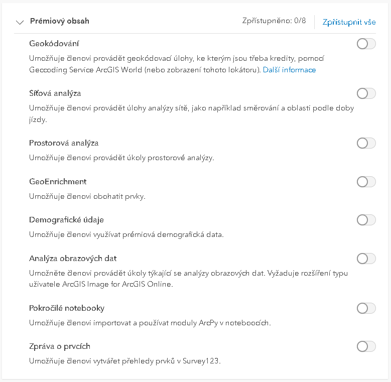 Tipy pro správu kreditů potřebných pro analýzu dat... - Esri Community