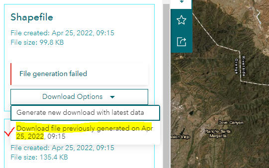 Failed to Download the Latest Data on Open Data - Esri Community