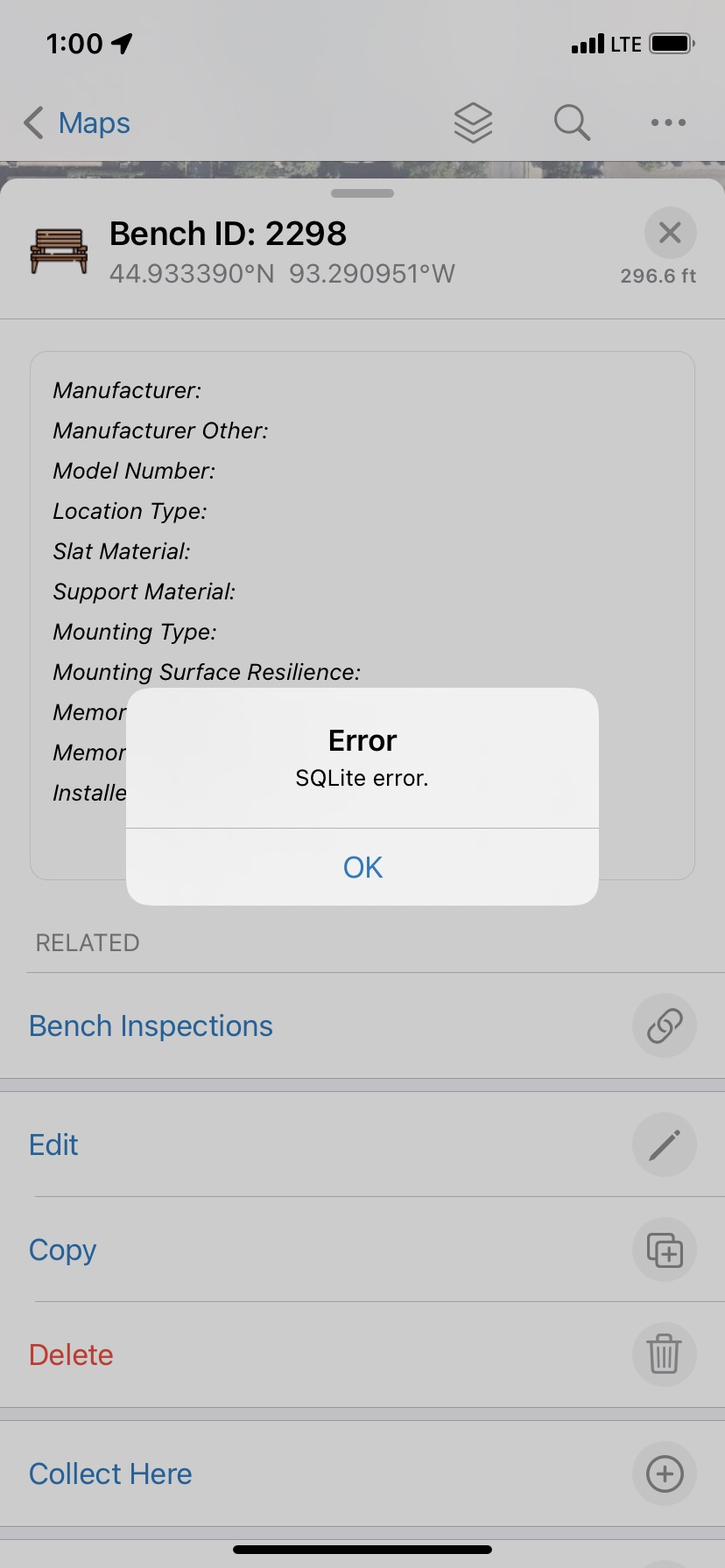 Solved: Offline Map - SQLite Error - Esri Community