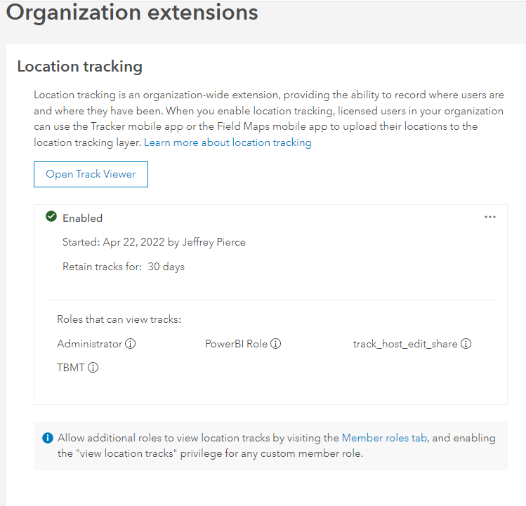 Solved: Tracker is unavailable - Esri Community