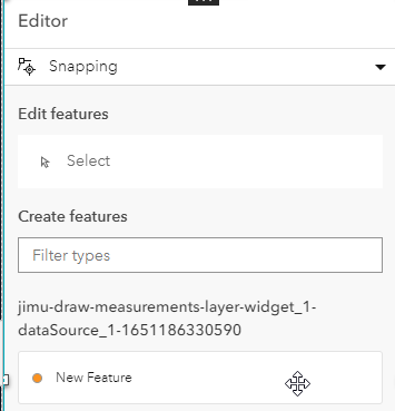 Draw layer displays in Edit Widget - Esri Community