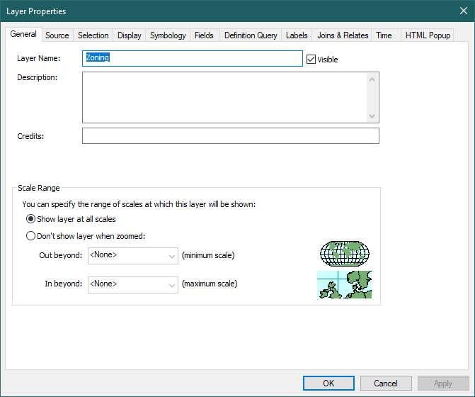 25 feet polygon layer shows in ArcMap but not in A... - Esri Community