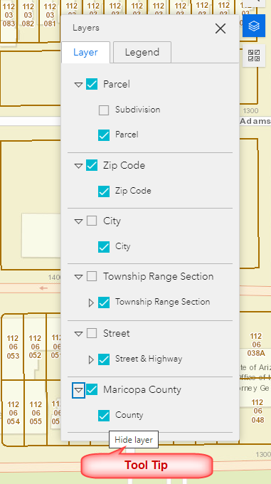 Map Layers Visibility Icon - Esri Community
