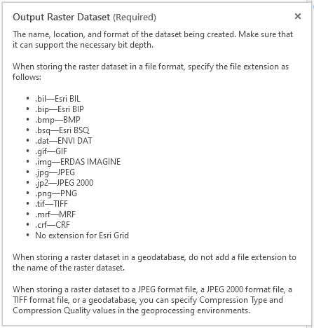 Clip Raster (Data Management)—ArcGIS Pro Large AGO... - Esri Community