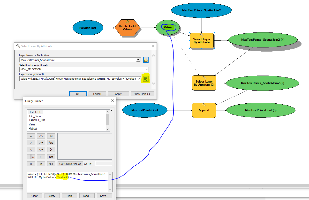 Solved Spatial Join Is Possible Matching Output Fields Esri Community