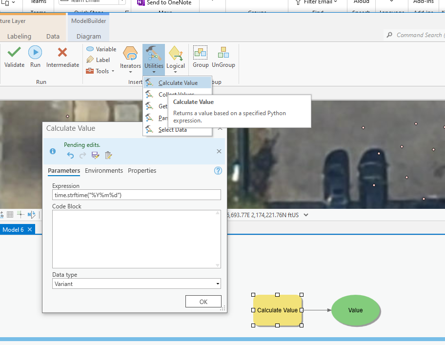 Adding Date to Field in Model Builder - Esri Community