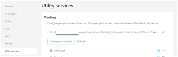 Solved: Print custom layout text elements in Web Map View... - Esri ...
