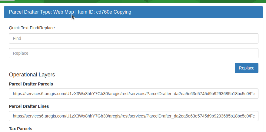 How can I change the source of layer in AGOL webma... - Esri Community