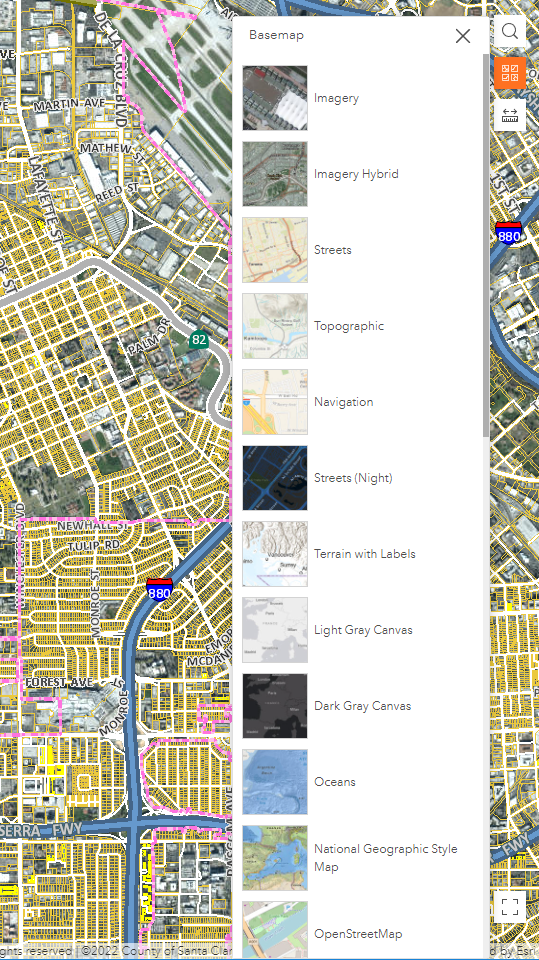 Solved: Map Widget Basemap tool of a publicly shared Web E... - Esri Community